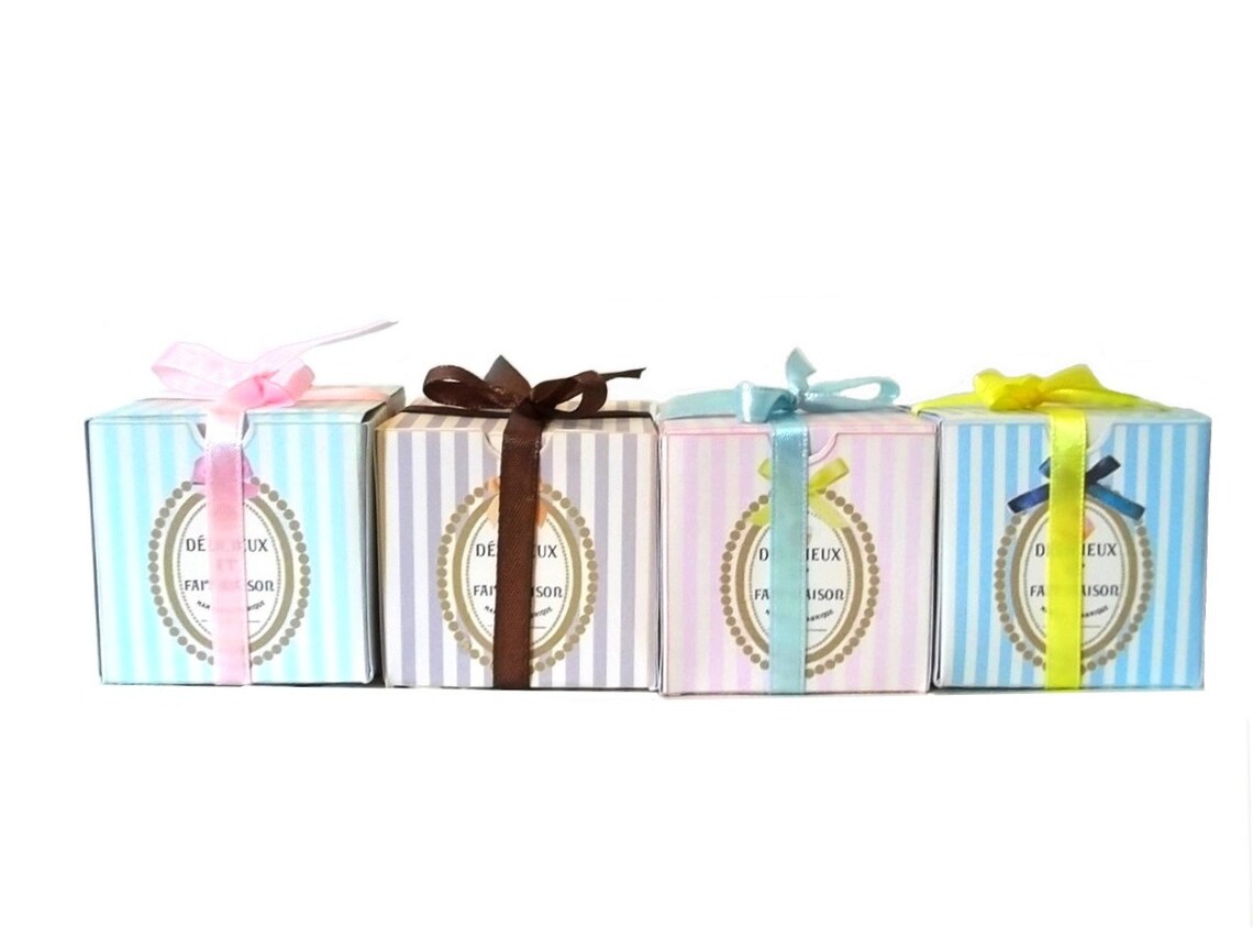 Printable DIY Paper Gift Box Papercraft A4 Cupcake Printable, Treat Box ...