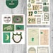 Green Ephemera Pack Instant Download Printable Digital - Etsy