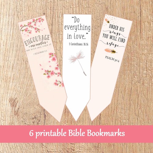 Printable Download BIBLE VERSES TAGS No.4 Scripture Art - Etsy