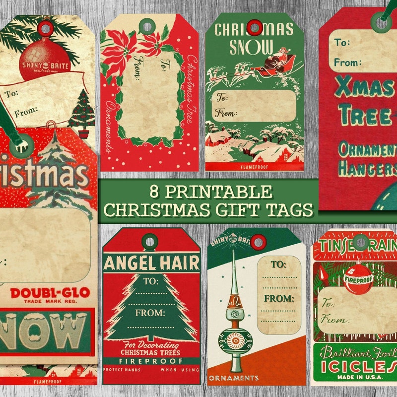 Vintage Style Tags - Etsy