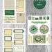 Green Ephemera Pack Instant Download Printable Digital - Etsy