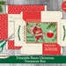 Printable Retro Christmas Ornament Box for Gifts, DIY Vintage Box ...