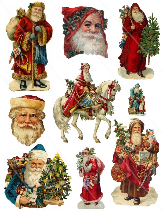 Victorian Christmas Clip Art