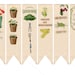 Printable Bookmarks Gardening Garden,book Lover Digital Bookmarks ...