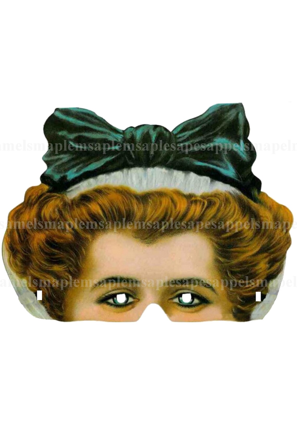 Victorian Half Mask Pack Carnival Antique Masks Victorian Antique Paper ...