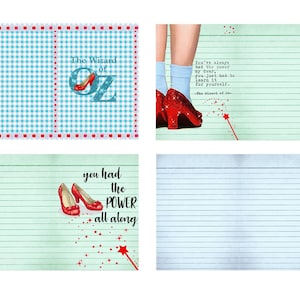 The Wizard of Oz Junk Journal Kit – Printable Digital Collage Sheets ...