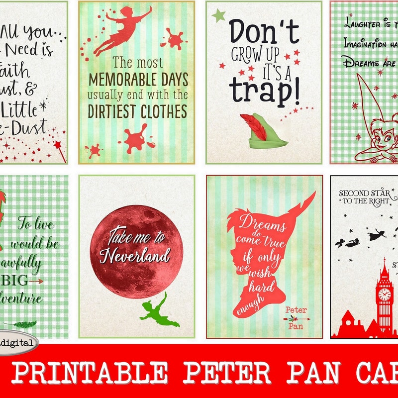 Peter Pan Quotes - Etsy