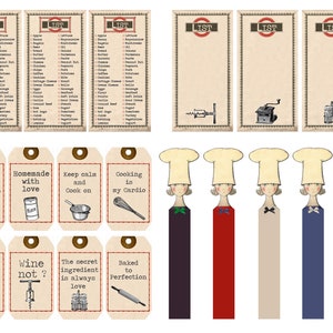 Retro Cook Journal Kit, Cook Junk Journal, Recipes Journal, Vintage ...