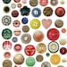 Antique Vintage Buttons Variety Collage Sheet INSTANT - Etsy