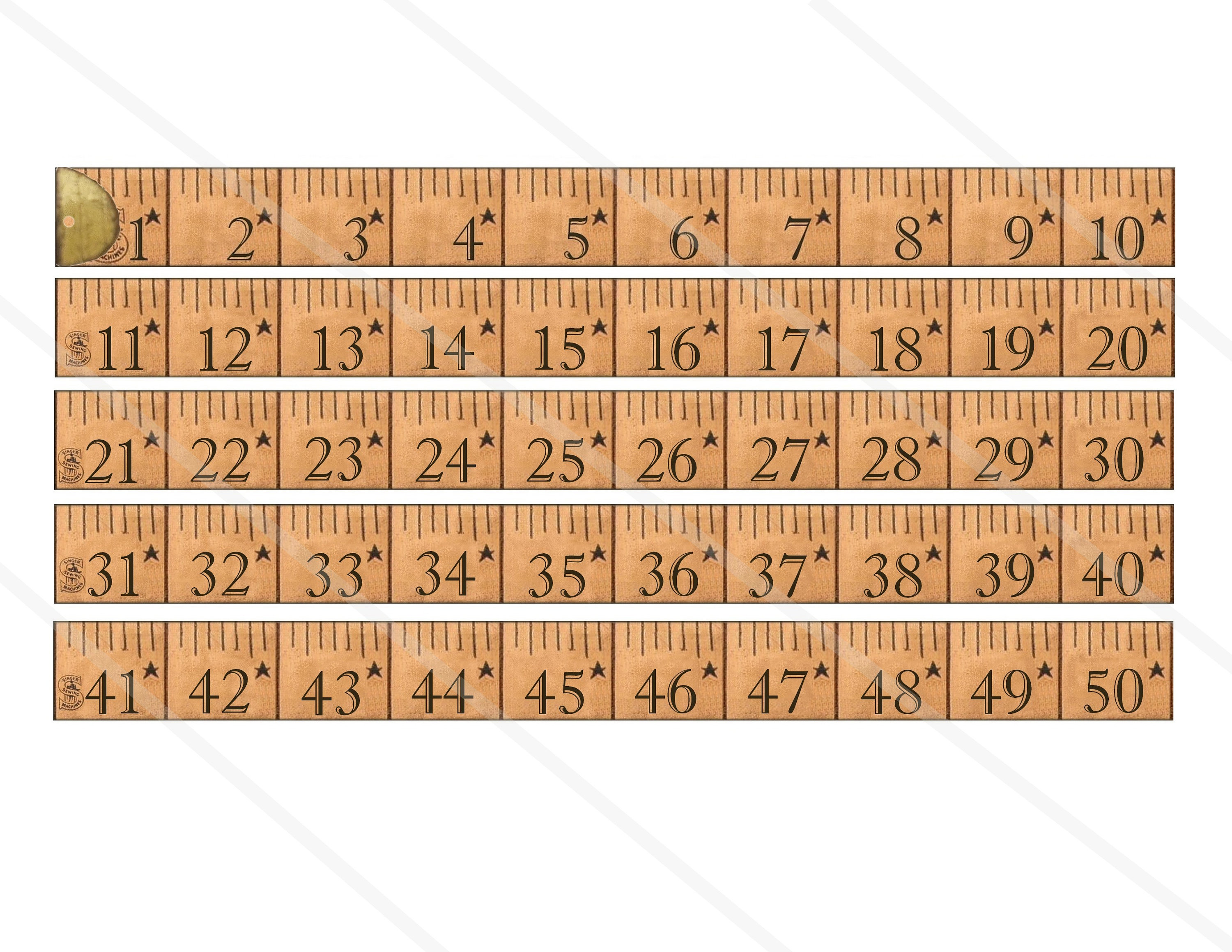 Printable Measuring Tape