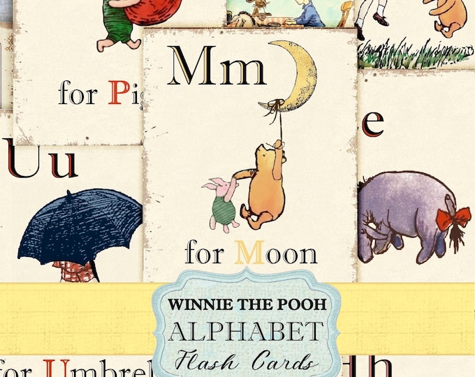 Winnie the Pooh Decorative Letters Nursery Wall Decor Customized Name ...
