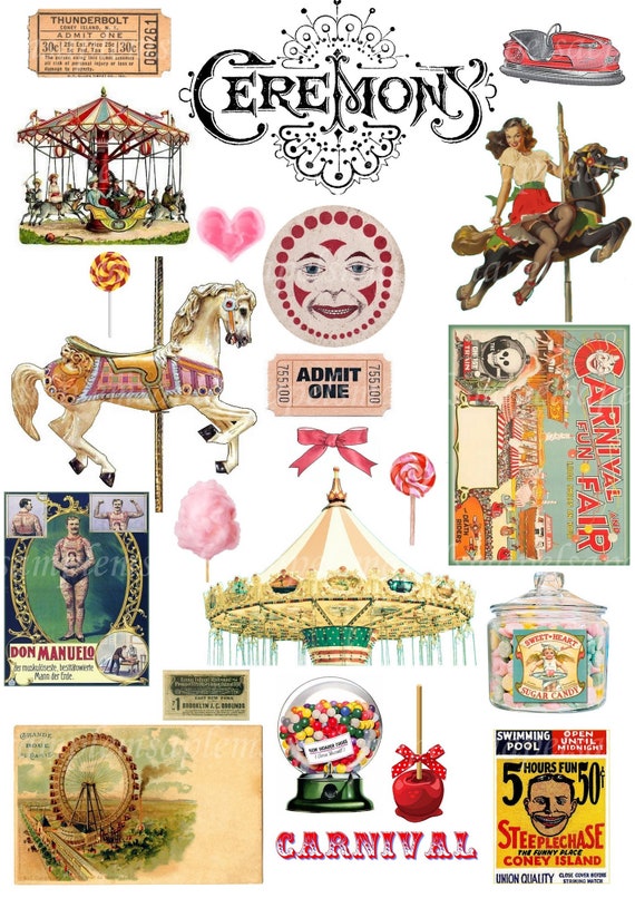 Vintage Fair Clip Art