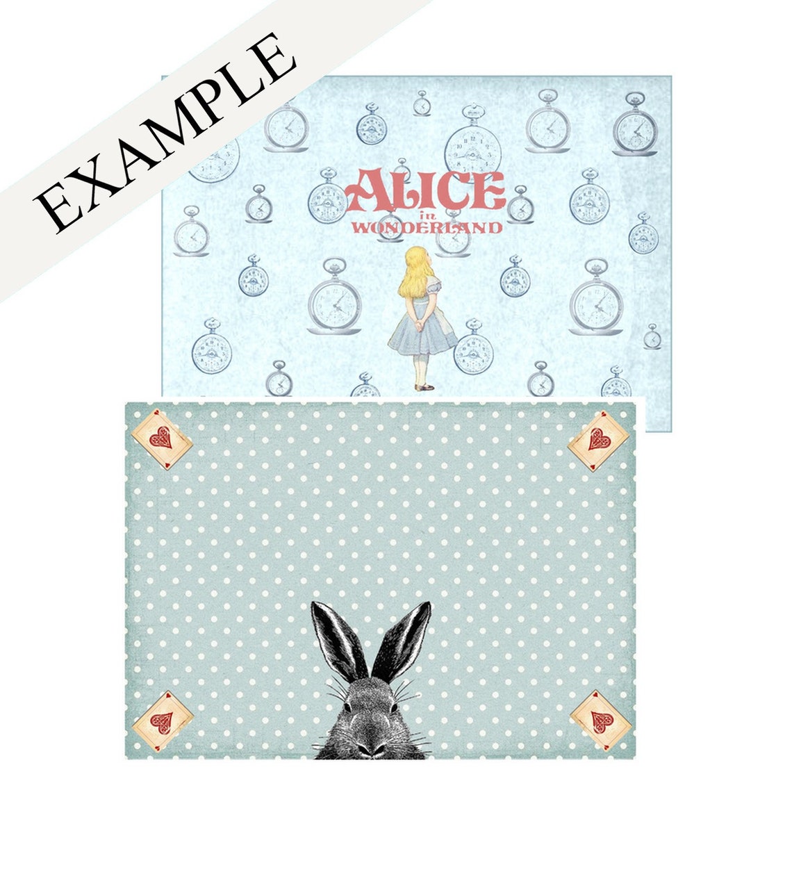 Alice in Wonderland Clipart Alice Clip Art Watercolor Mad | Etsy