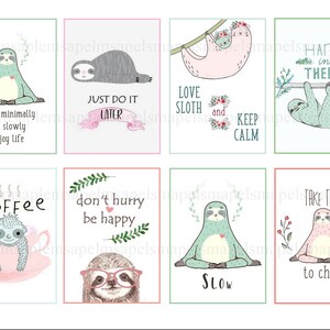 Inspirational and Motivational Printable Sticker Sheet - Print at Home ...