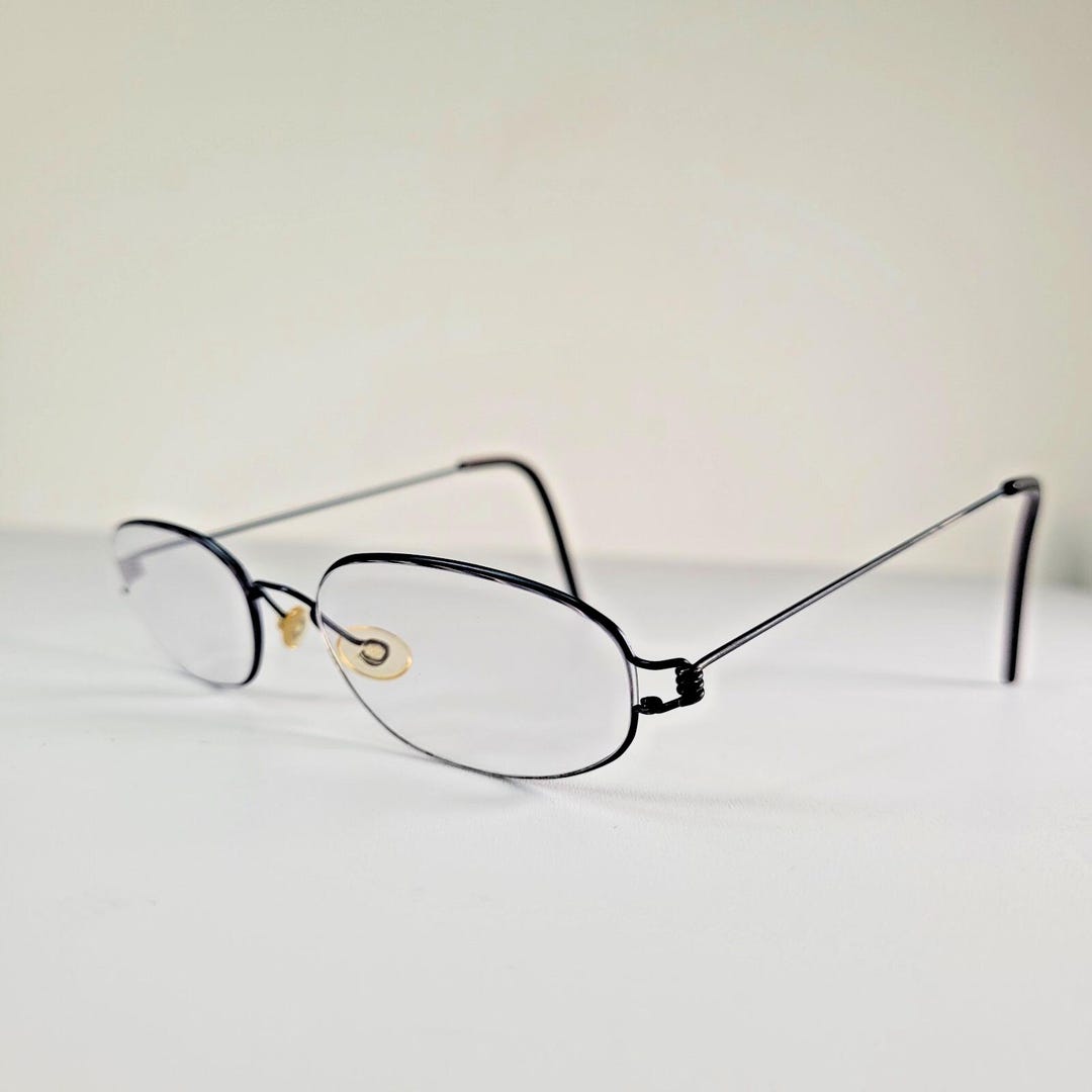 Lindberg Titanium Frames Lufus Designer Eyeglasses Vintage Minimalist ...