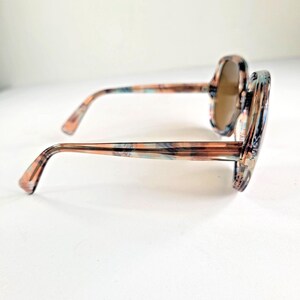Vintage 80s Rodenstock Modena Sunglasses Oversized Brown Lens Marbled ...