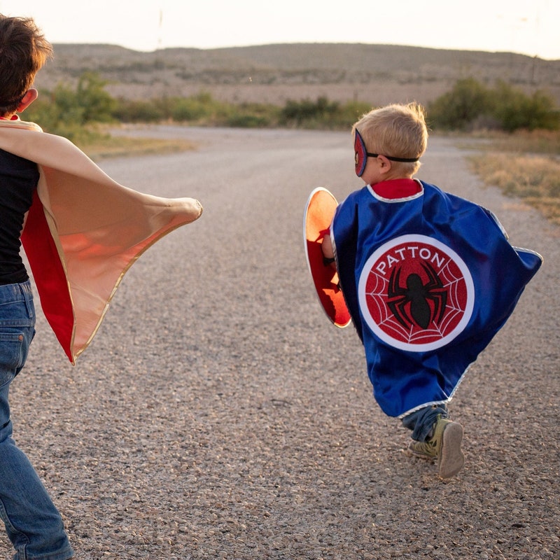 Spiderman Cape - Etsy