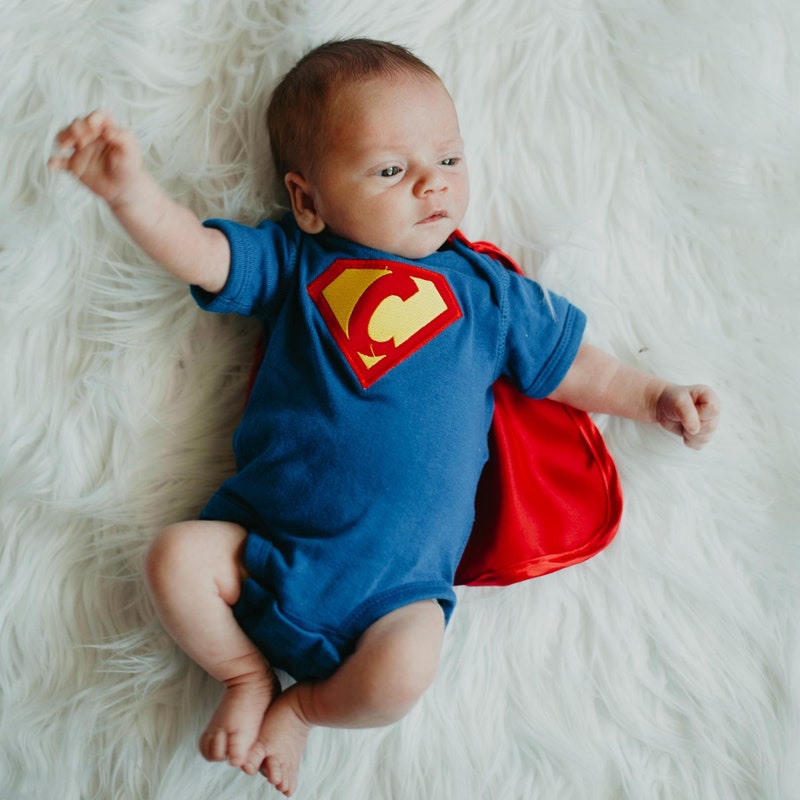 Custom Super Baby Outfit - Etsy