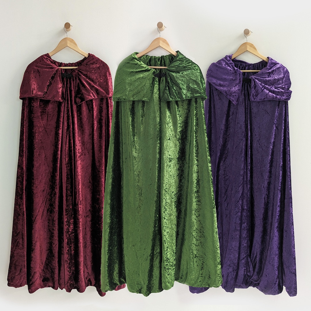 Sanderson Sister Hooded Cloak Cosplay Salem Witches Cape - Etsy