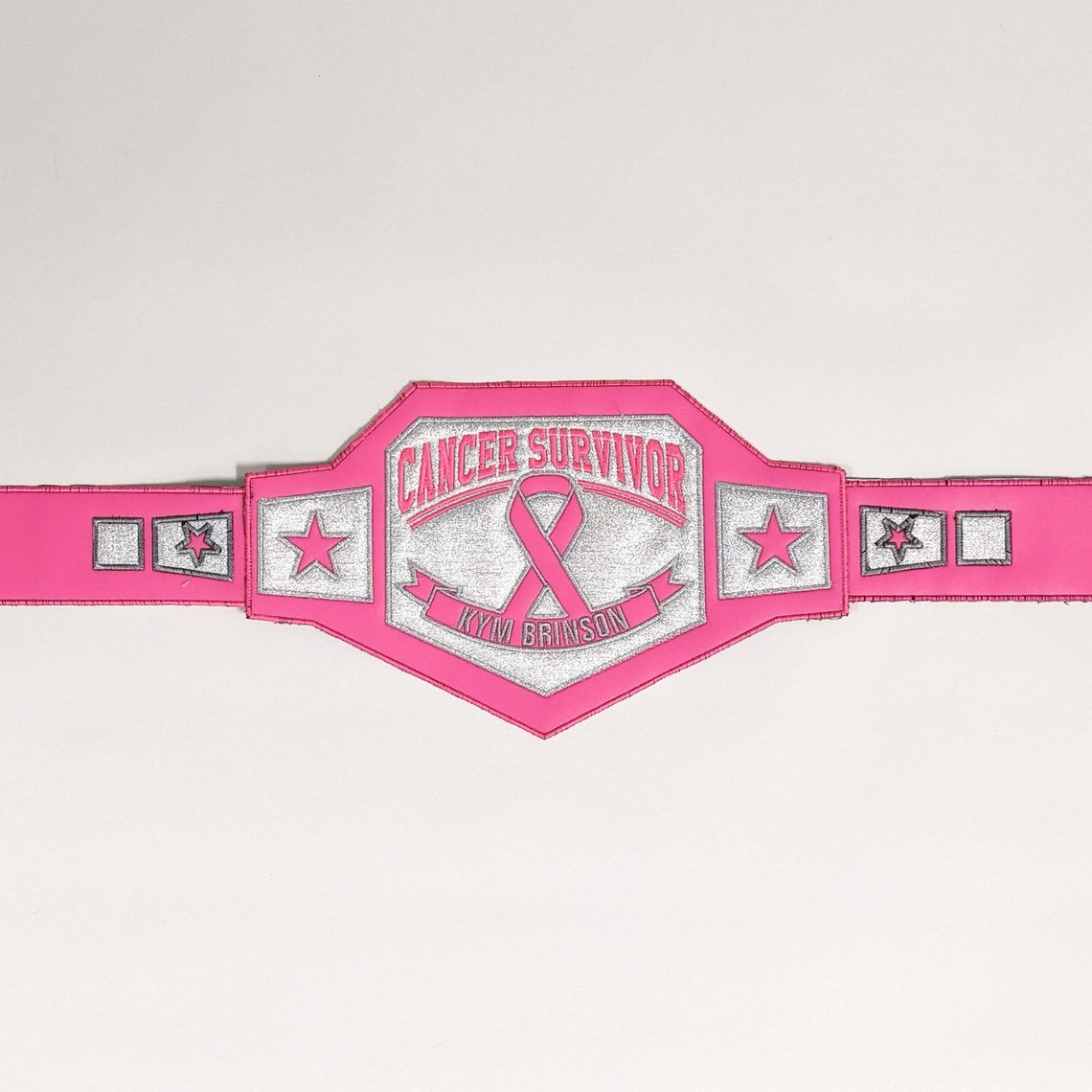 Cancer Survivor Wrestling Belt Custom Personalized Cancer - Etsy