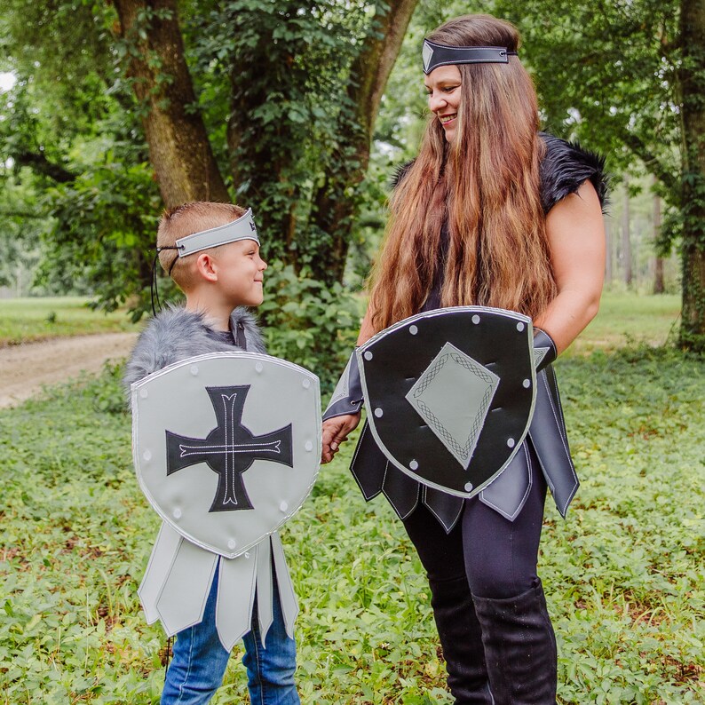 Personalized Medieval Shield - Custom Royal Knight, Viking, Pirate ...