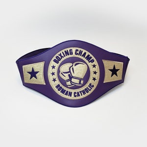 Boxing Champion Belt | Personalized Fighter Trophy Custom Belt - Etsy