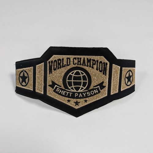 World Champ Championship Belt - Etsy