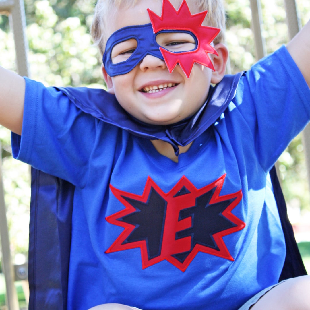 Personalized Superhero Shirt | Custom Super Hero T-shirt With Emblem ...