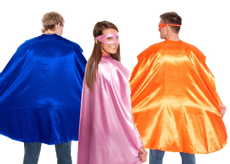 Red Superhero Cape | Kid and Adult Super Hero Cape - Etsy