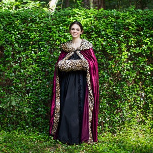 Royal King or Queen Cloak With Plush Trim and Metal Clasp - Etsy