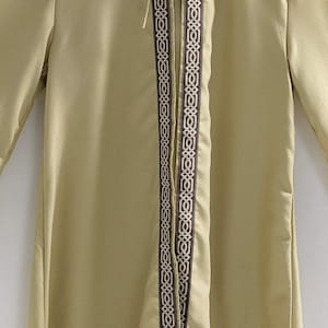 Adult Celtic Robe With Jacquard Trim & Hood | Medieval Sorcerer Cloak ...