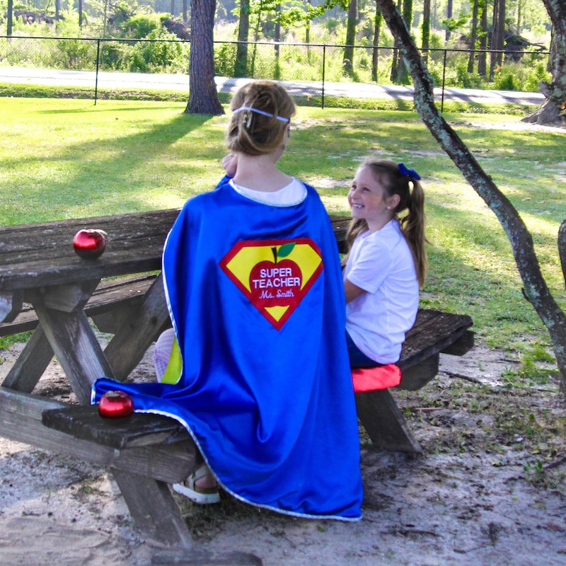 Teacher Cape - Etsy
