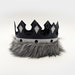 Deluxe Medieval King Crown W/ Metallic Jewels and White Trim Viking ...