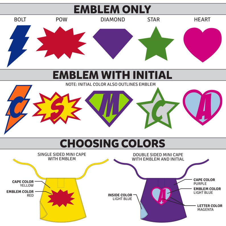 Mini Personalized Superhero Cape | Plush Animal and Doll Custom Super ...
