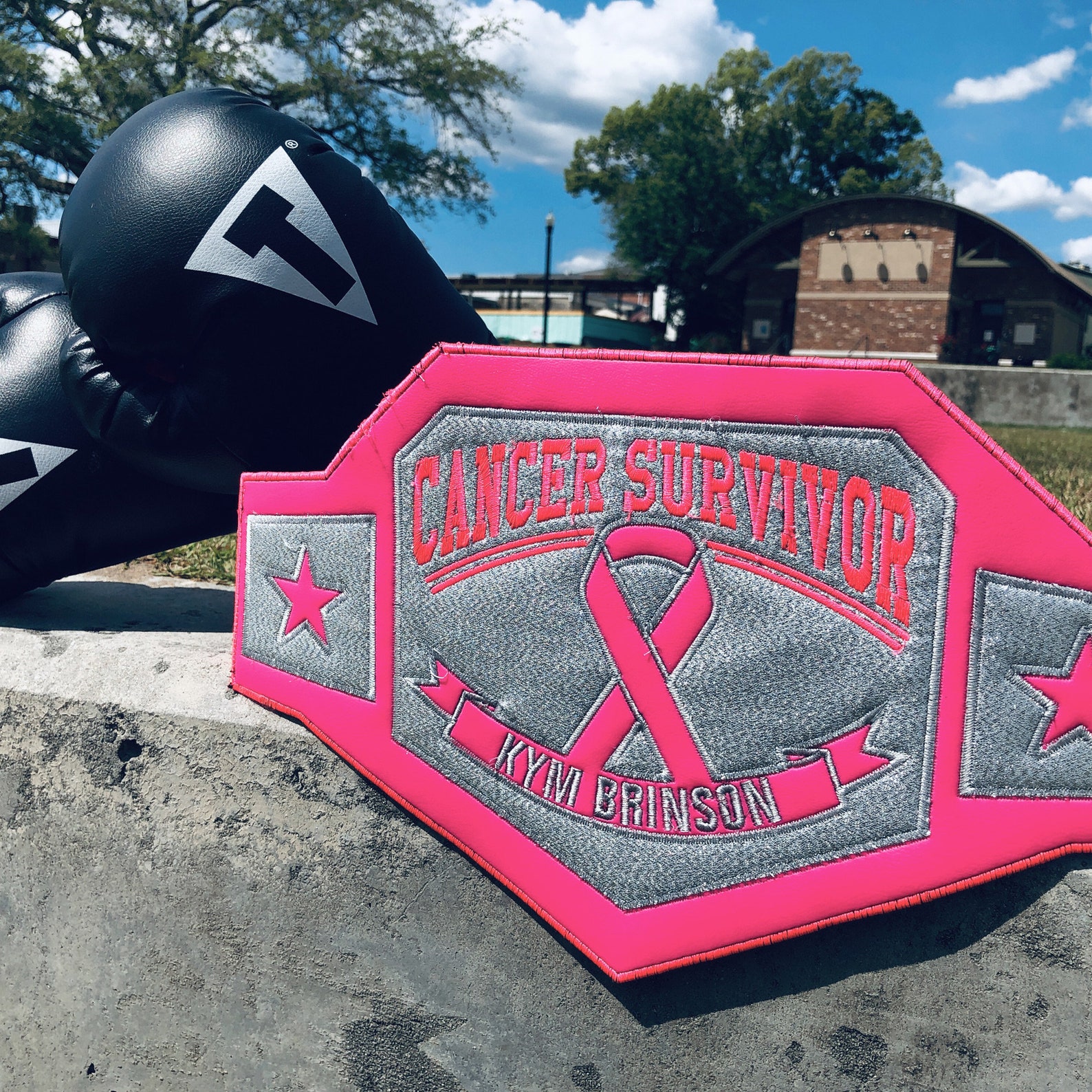 Cancer Survivor Wrestling Belt Custom Personalized Cancer | Etsy
