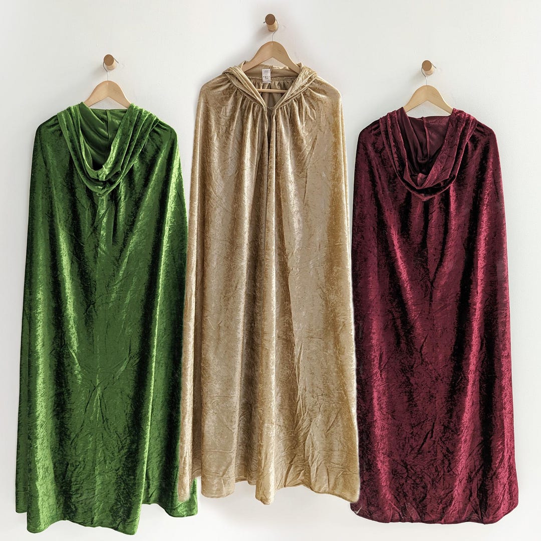 Wholesale Adult Hooded Cloak | Bulk Discount Costume Cape With Hood ...