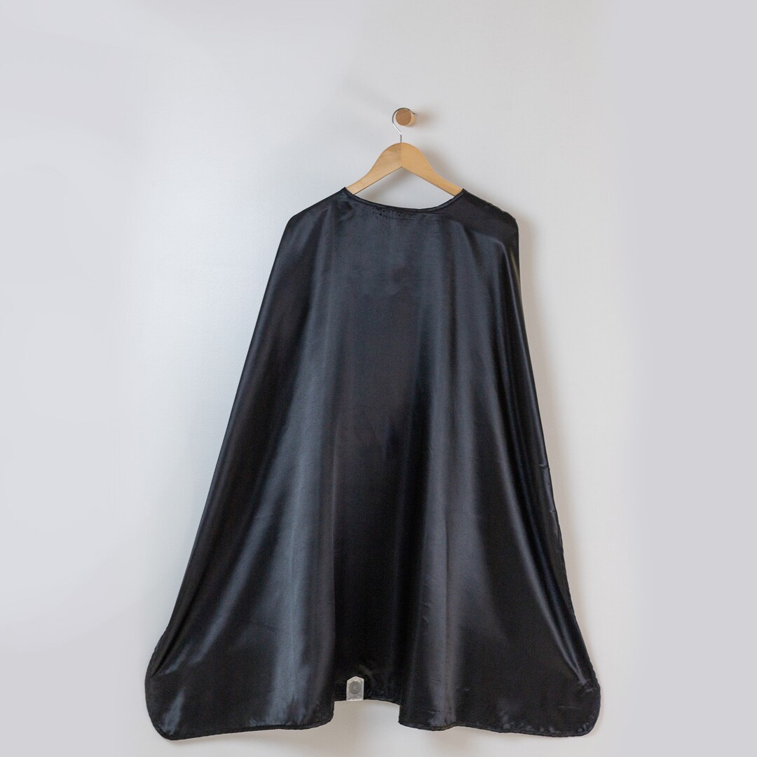 Black Superhero Cape Kid and Adult Super Hero Cape Superhero - Etsy