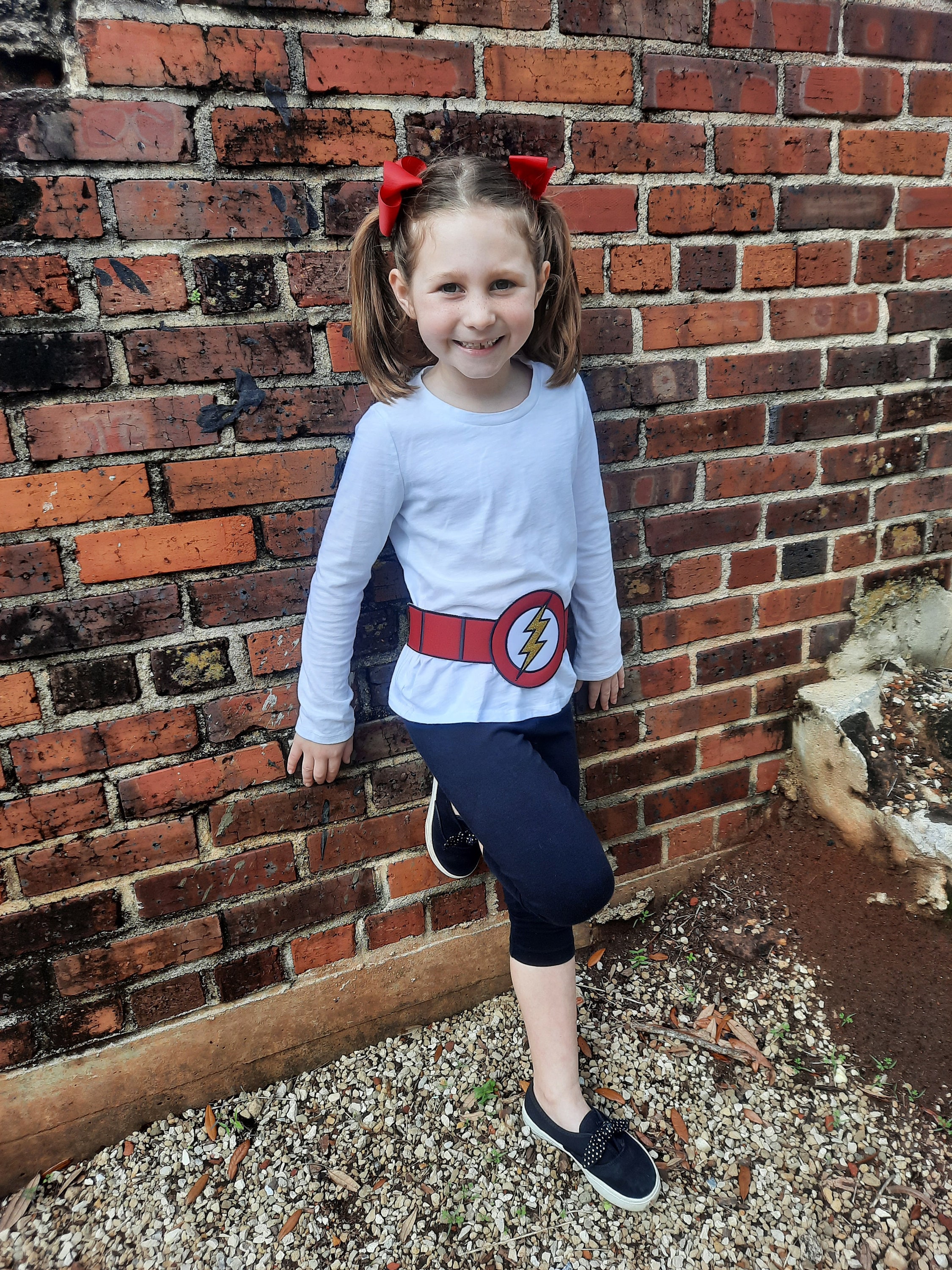 Lightning Bolt Superhero Belt | Red and Gold Bolt Super Hero Costume ...