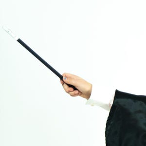 Magician Wand | Custom Handmade 12" Wooden Magician Magic Sorcerer ...