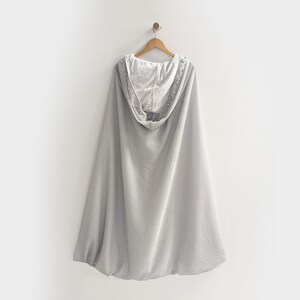 Deluxe Jeweled Cloak With Glitter Fabric and Large Hood | Bedazzled ...
