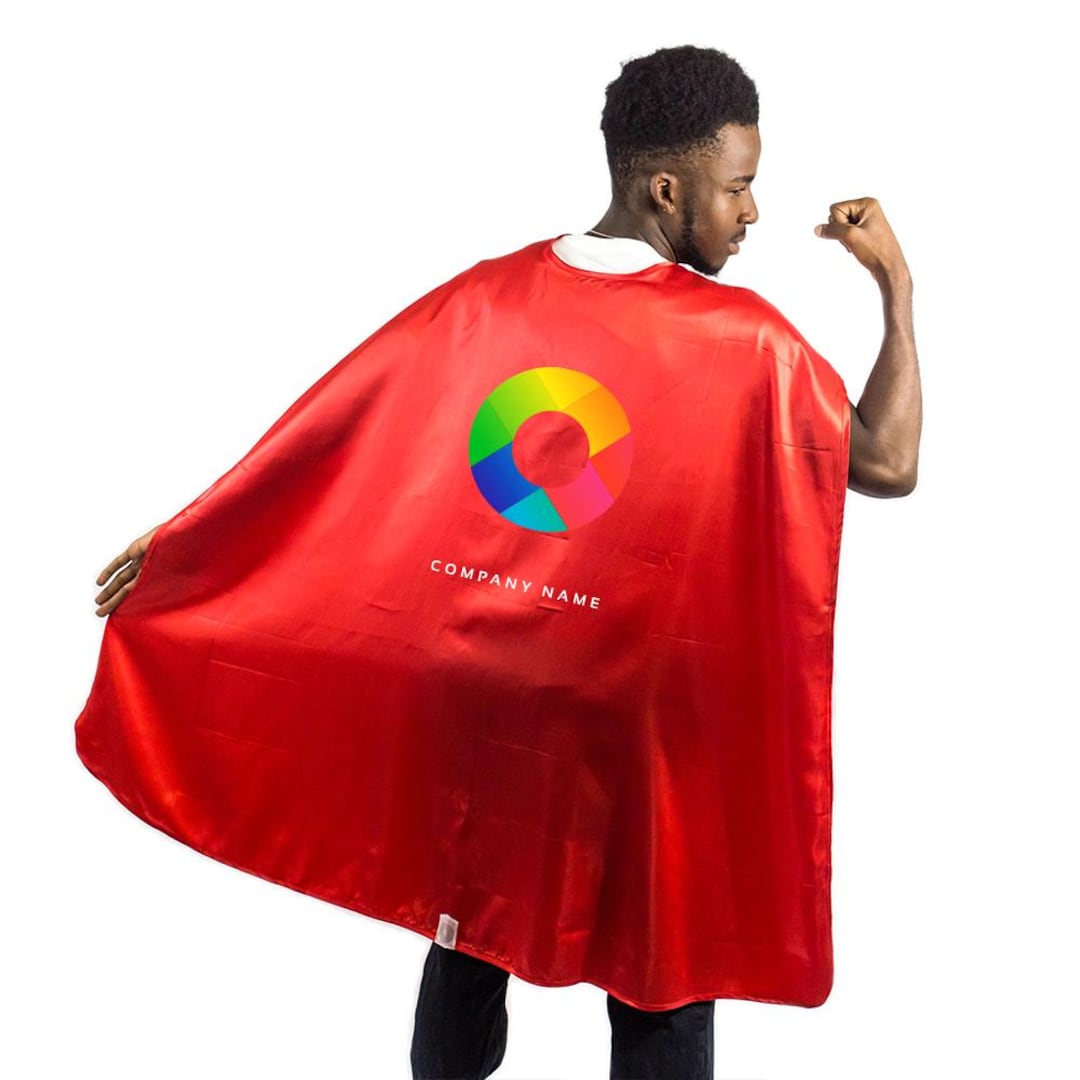 Superhero Cape With Custom Full Color DTF Print | Super Hero Cape With ...