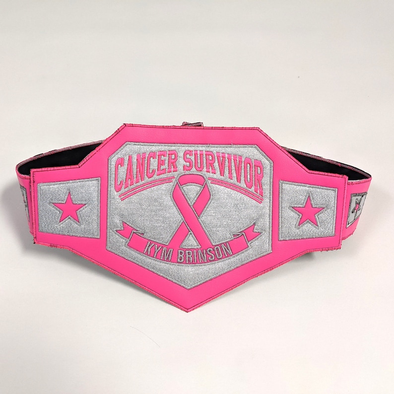 Cancer Survivor Wrestling Belt Custom Personalized Cancer | Etsy