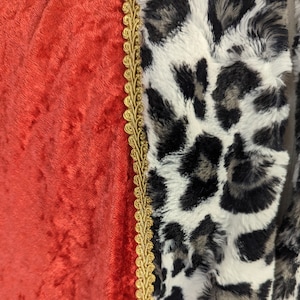 Royal King or Queen Cloak With Plush Trim and Metal Clasp | LARP ...