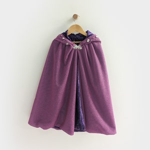 Deluxe Jeweled Cloak With Glitter Fabric and Large Hood Bedazzled Cape ...