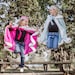 Princess Bridal Hooded Cloak With White Sherpa Trim 30 Long Medieval ...