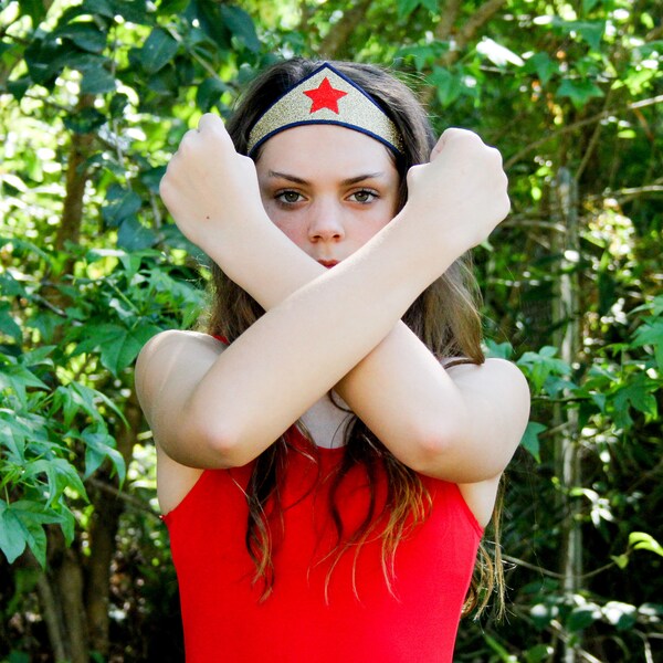 Superhero Headband - Etsy