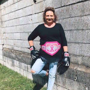 Cancer Survivor Wrestling Belt | Custom Personalized Cancer Trophy ...