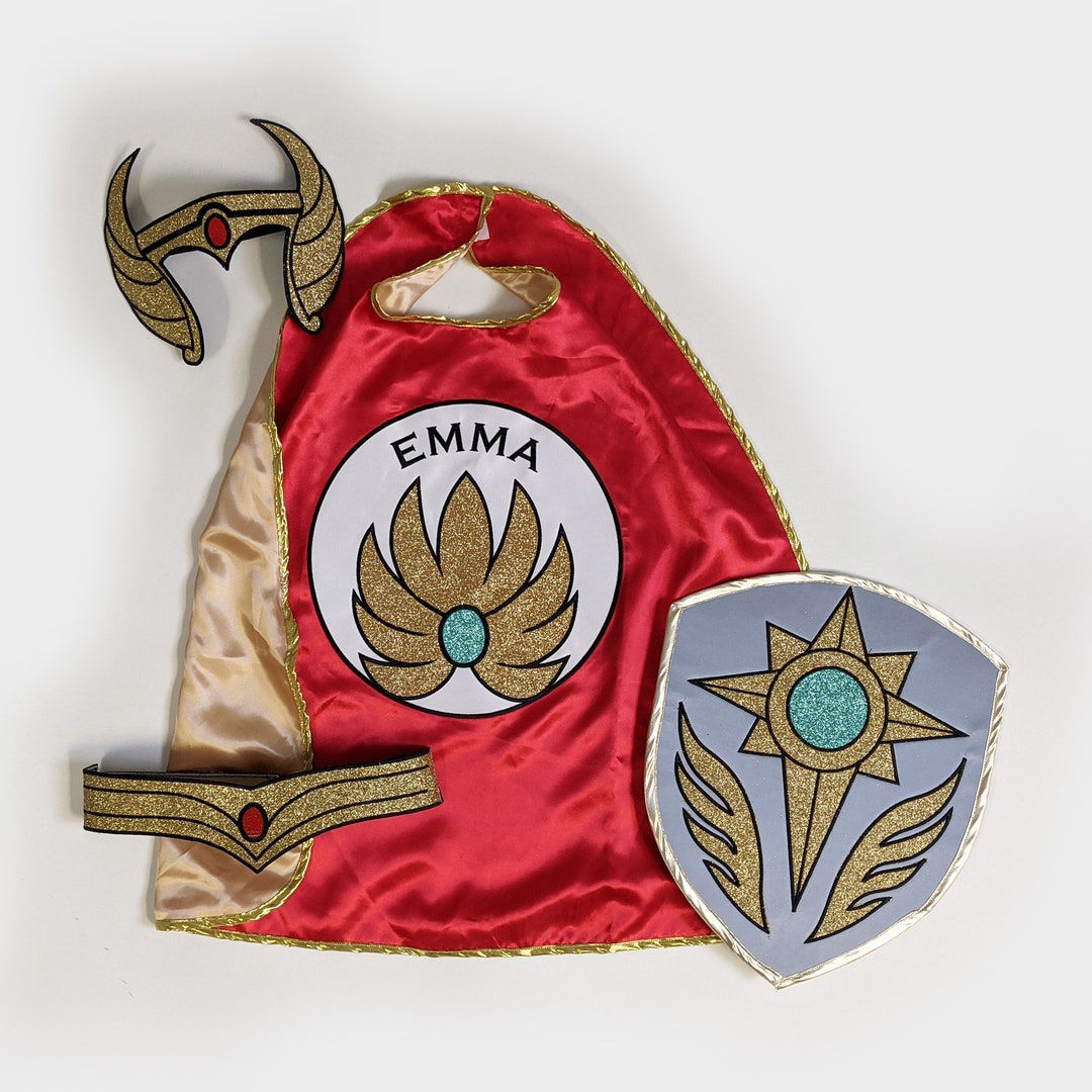 Personalized Superhero Princess Warrior Costume Set Custom Princess of ...