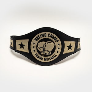Boxing Champion Belt | Personalized Fighter Trophy Custom Belt - Etsy