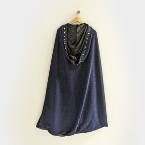 Deluxe Jeweled Cloak With Glitter Fabric and Large Hood | Bedazzled ...